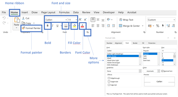 Financial Model Formatting Financial Edge